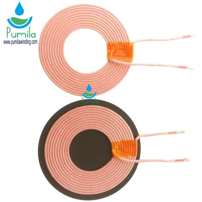 China Custmoised wireless charging coil induction coil air core coil transmitter coil  tx coil induction coil for sale