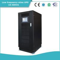 China 40KVA Low Frequency Online UPS 384VDC Battery Voltage 45-65Hz Input Frequency Range for sale