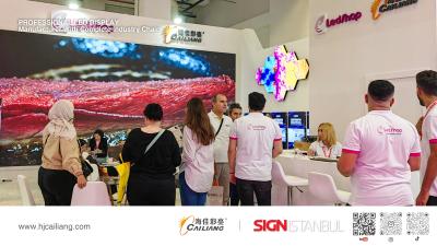 China RGB Color Depth LED Digital Screen 250X250mm for Cailiang Rental Outdoor Advertising for sale