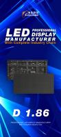China CAILIANG P2.5 Indoor Full Color LED Display Screen 320x160mm SDK Function for sale