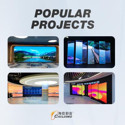 China Cailiang P2.5 Full Color LED Display Screen With SMD2121 Driver IC and 2K/4K Refresh for sale