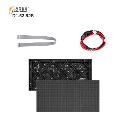 Κίνα 320*160mm Μικρό Pixel Pitch D1.53 εσωτερική LED μονάδα για διαφήμιση φωτεινή πηγή λάμπα προς πώληση
