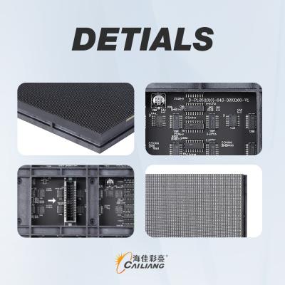 China P6 SMD2727 LED-module Volle kleur 192*192mm 4K Outdoor LED Display Screen 2024 CAILIANG Te koop