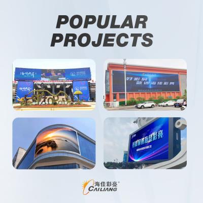 China Painéis de publicidade LED à prova d'água em cores completas ao ar livre D-P8 com profundidade de cores RGB em 2024 à venda