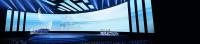 China Customizable Flexible Cylindrical LED Screen 110V 220V for Wall Video Display for sale