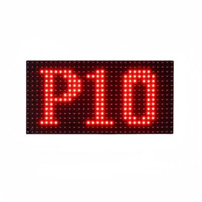 China Editable Text Screen LED Module with 32*16 Pixel Density and Customizable Content for sale