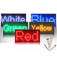 China Editable Text Screen LED Module with 32*16 Pixel Density and Customizable Content for sale