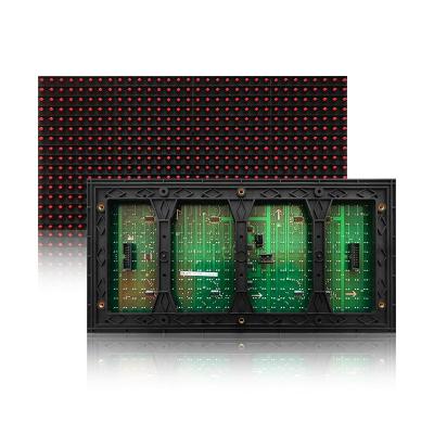 China 320*160mm Panelgröße Einfarbmodul für P10 Outdoor SMD LED Display Panel Screen zu verkaufen