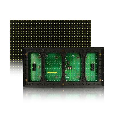 Cina 8900cd/m2 Luminosità Modulo LED impermeabile DIP546 P10 per display pubblicitario esterno in vendita