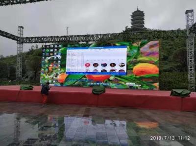 中国 アルミ CAILIANG 高画質D4 フルカラーLEDディスプレイストリップ 販売のため