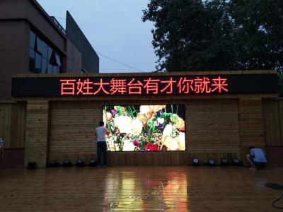 Cina Taxicabs Centri commerciali Ospedali CAILIANG D6 Display a LED a colori completo con alimentazione in corrente continua in vendita