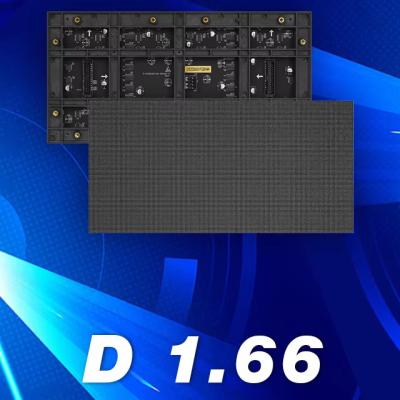 Cina Modulo di visualizzazione a LED D1.66 per interni con durata di funzionamento di 100000 ore e certificato FCC in vendita