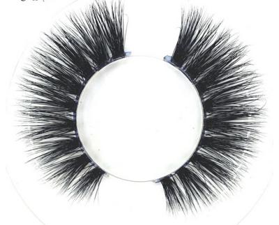 China Popular OEM/ODM acceptable 3D Mink Eyelashes with invisible band  RY3DM-3T79C for sale