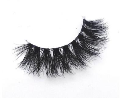 China Hotsale  100% handmade 3D mink eyelashes with invisible band RY3DM-13C for sale