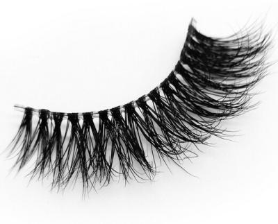China wholesale 100% real siberian mink fur mink eyelashes 3d mink lashes RY3DM-23C for sale