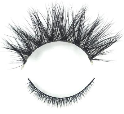 China 100% Handmade Real Mink Bottom Eyelashes Lower Lashes With Private Label for sale