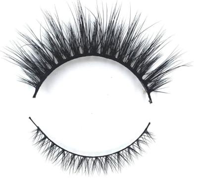 China Wholesale Private Label 100% Real Mink Fur Bottom Mink Lashes With Custom Package for sale