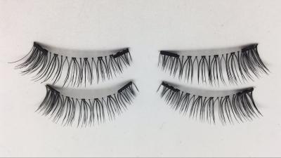 China New Natural Silk 3D Lashes False Magnetic Eyelashes manufacture of magnetic eyelashes for sale