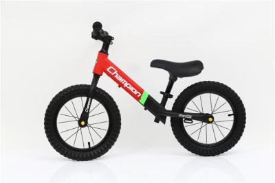 China 14inch High Carbon Steel No Pedal Children Balance Bike Child Walking Bike With Off-road Tires for sale
