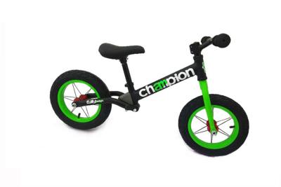 China 6063 Aluminum Alloy  Fashion  Suspension Kids Balance Bike Ride On Bike  With Walnut Wheel For 2-8 Years for sale