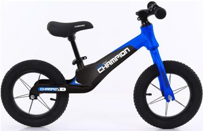 China Fashion 12inch  Magnesium Alloy Baby Push Bike Children Balance Bike  For 2-6 Years With Adjustable Saddle for sale