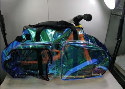China New Arrival 12inch  Transparent PVC  Children Balance Bike Bag Kids Toys Bike Bag Green for sale