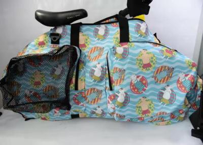 China 2020 600D Printed Waterproof Oxford Cloth  Kids Balance Bike Bag Baby Push Bike Bag With Protective Equipment Pocket for sale