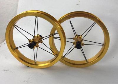 China 2020 12inch  Aluminum Alloy Kids Balance Bike Wheelset Aluminum Six awn star 12*2.125
