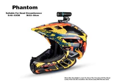 China 2020 Hot Sales CPSC Approved PC+EPS In-Mold Children Full Helmet Children Bicycle Helmet Phantom S M for sale