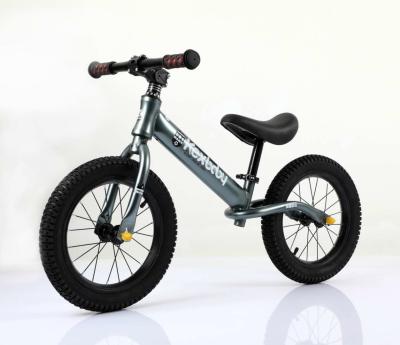 China Popular No Pedal 14inch  Aluminum  Kids Balance Bike Baby Push Bike With Inflatable Tires&Tube for sale