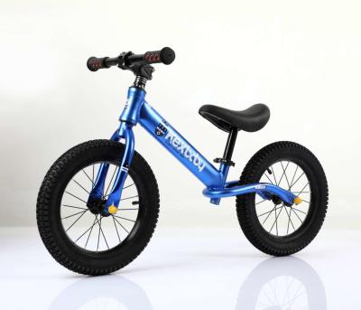 China New Arrival No Pedal 14inch  Aluminum  Kids Balance Bike Baby Push Bike With Inflatable Tires&Tube for sale