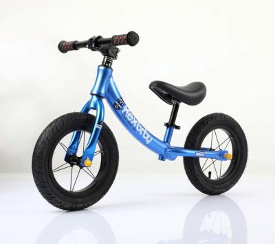 China Best Sales No Pedal 12inch  Aluminum  Kids Balance Bike Ride On Toy With Inflatable Tires&Tube for sale
