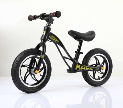 China New Arrival 12inch  Magnesium Alloy Baby Push Bike Walking Bike For 2-6 Years With Aluminum One Hot Wheel for sale