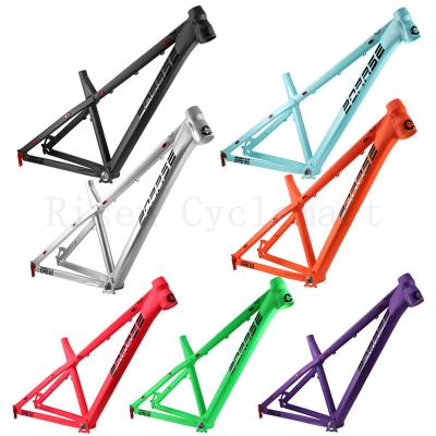 China 2021 New Aluminum 26er 27.5er AM All Mountain Bike Hardtail Bicycle Frame With Seat Clamp 135*10(QR) 17