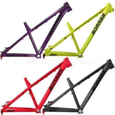 China 2021 New Arrival Aluminum 26er 27.5er AM All Mountain Bike Hardtail Bicycle Frame With Seat Clamp 142*12(Thru-axle) 17