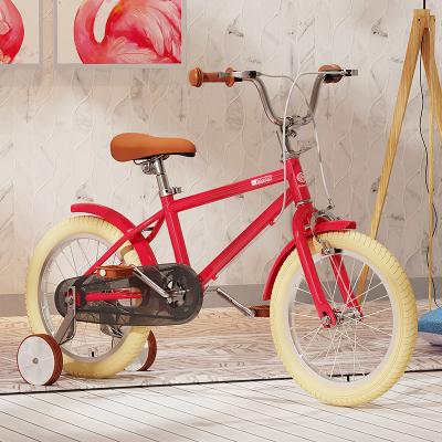 China 16” 20”High Carbon Steel Japanese Style  Children Exercise Bike Kids Bike Red 5-13 Years for sale