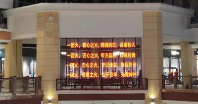 Cina Display a LED a maglia OEM Input 240V Display a LED trasparente esterno in vendita
