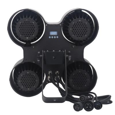 Cina 220V Zoom Moving Head Light 4 Eye Lampade per spettatori impermeabili in vendita