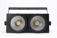 China Two Eyes Spot Moving Head Light AC90V Audience Blinder Light for sale