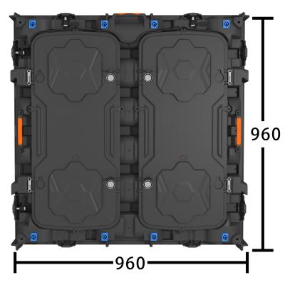 Cina P4 960*960 schermi pubblicitari a LED per interni 1920hz schermo a LED impermeabile in vendita