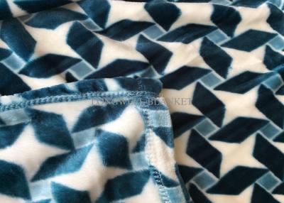 Cina Materiale comodo di Microfiber del poliestere della coperta 150D 288F100% della stampa della flanella in vendita