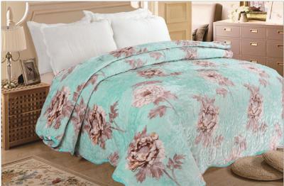 China 100% Algemene Comfortabele werpt Bloemen van het polyester Zachte Dekbed Gedrukt voor Bed/Bank Te koop