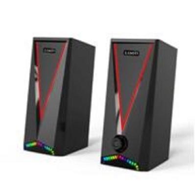 China RGB Gaming Computer Speaker USB Laptop Small Audio Super Volume Desktop Subwoofers for sale