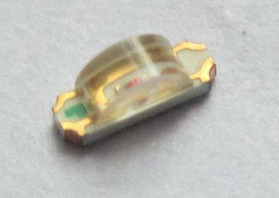 China Alta vista lateral brillante LED1608 SMD de ángulo recto ROJO LED azul de 1,1 gruesos en venta