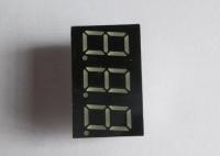 China 0.56 Inch  numeric led display Technical Data Sheet Pure Green 3 digit 7 segment led display for sale