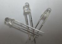 China 5mm Cylindrical Without Flange Type Pure Green LED Light Components Technical Data Sheet for sale