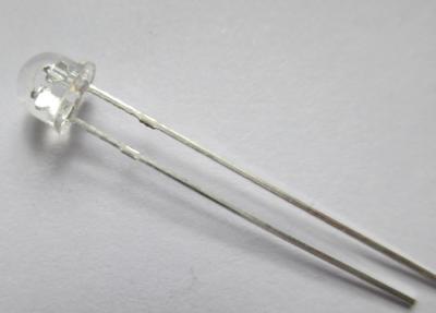 China 4.8mm Round with Flange led light lens white led light components parts Wide Viewing Angle led light assembly for sale