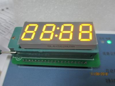 China 4 cijfer 7 Segment LEIDENE Vertoningen Grijze Oppervlakte 6 Spelden 0,56“ 14.2mm ONDERDOMPELINGStype 2.2V Te koop