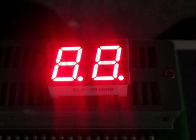 China Numeric 7 Segment LED Displays 0.39 Inch Dual Digit 640nm Peak Emission Wavelength for sale