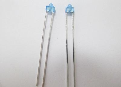 China 1.8mm Round Indicator LED Led Components Blue Diffused Flange For Status Indicators for sale
